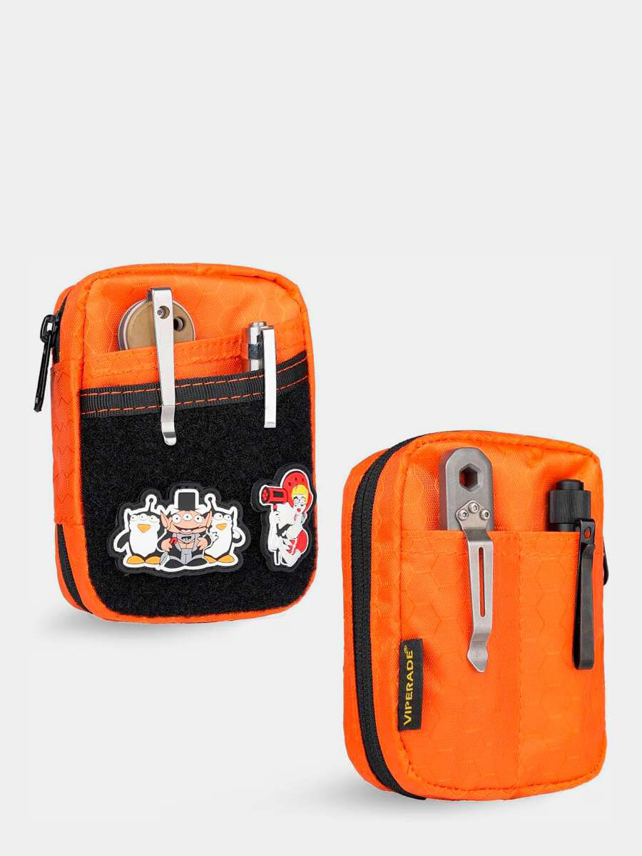 EDC органайзер с липучкой для патчей VIPERADE® VE31Hot Orange (оранжевый)