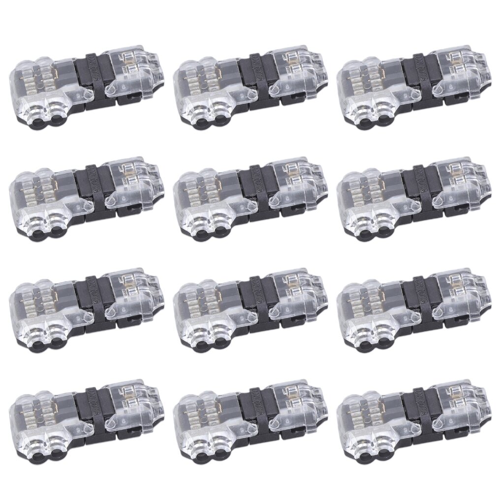 Пылезащитные соединители проводов Разъемы электрических проводов 2-контактный 3-позиционный для подключения проводов