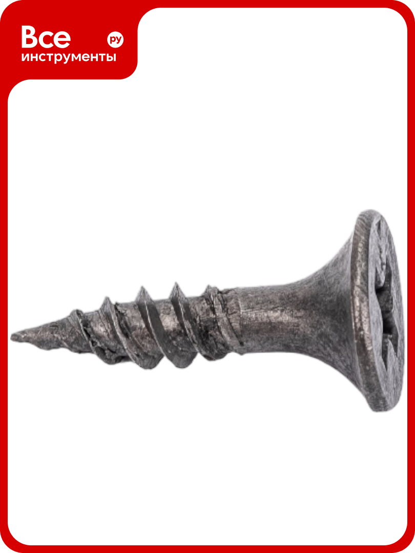 Саморезы Gigant 3,5x16, потайная головка, частая резьба, оксидированный 5x16