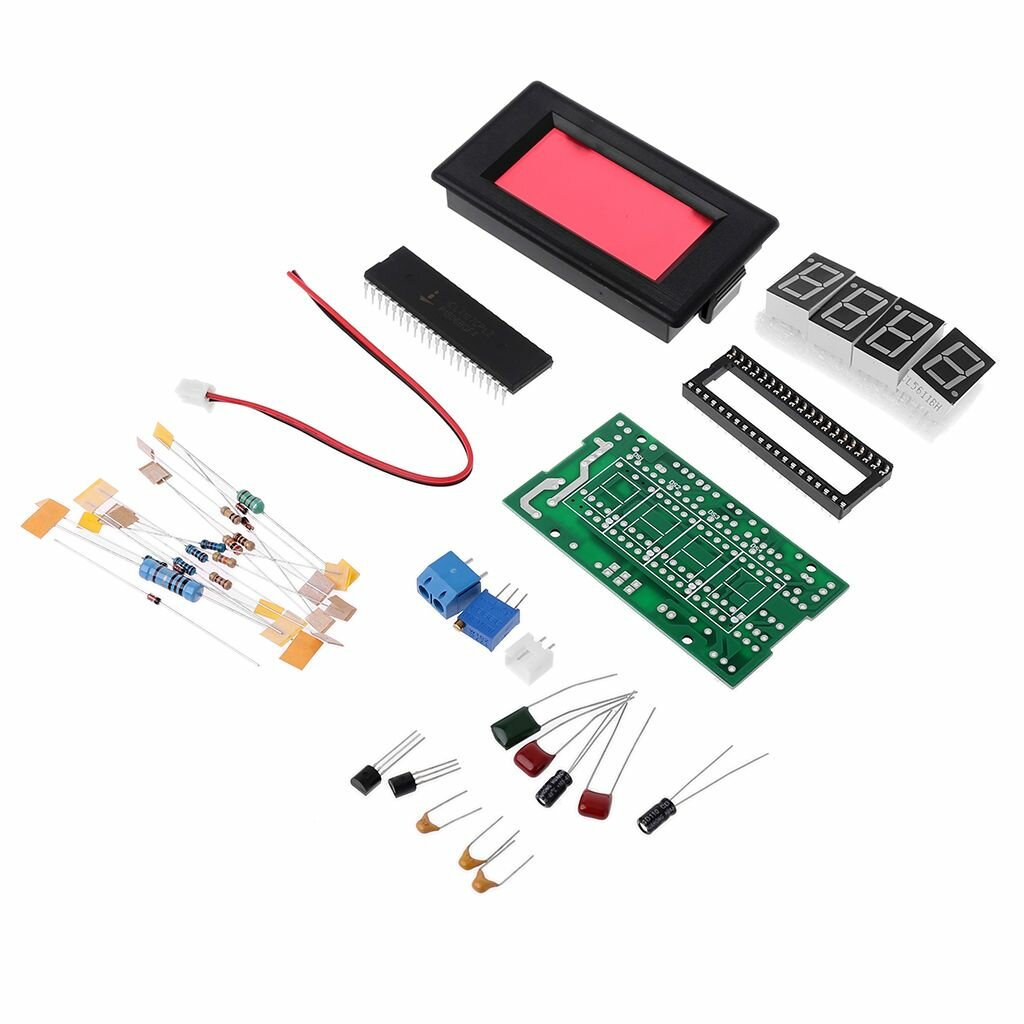 Цифровой амперметр ICL7107 DIY Kit Электронное обучение для любителей хобби