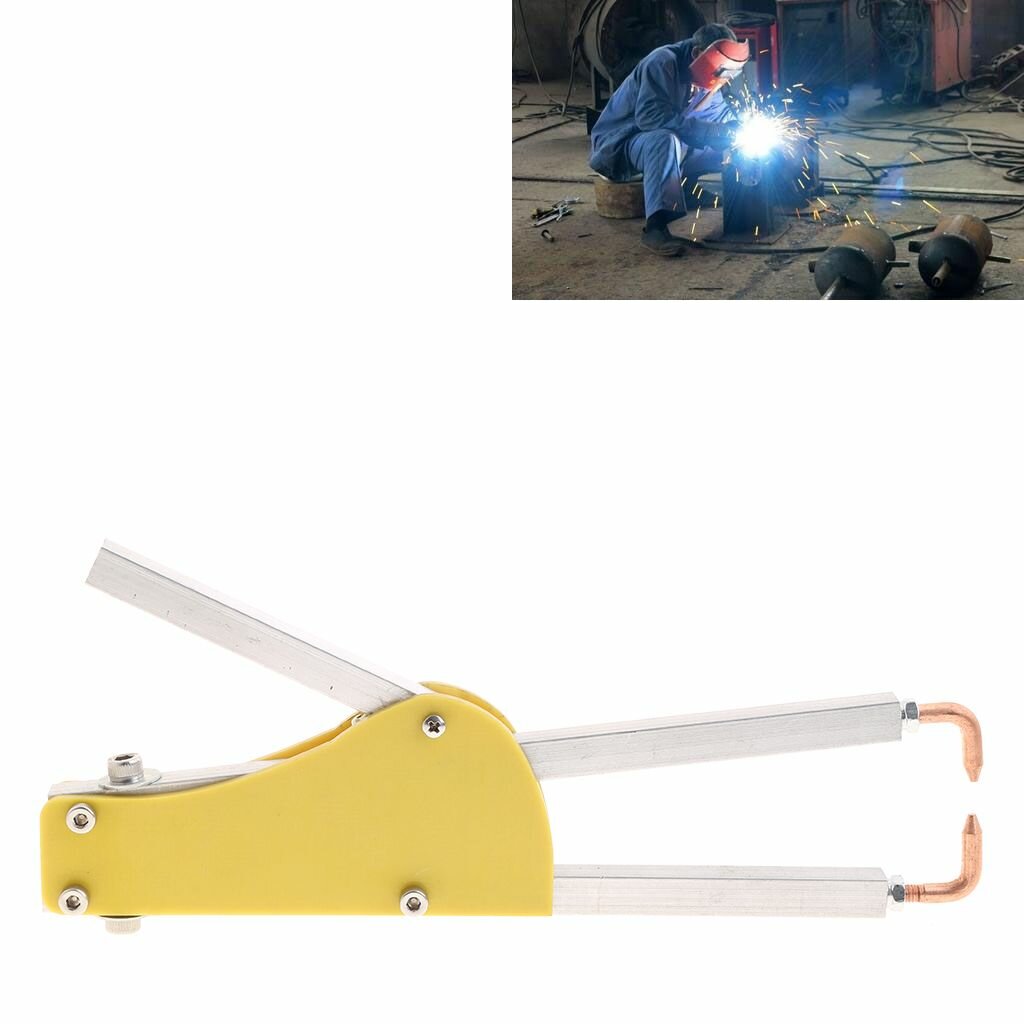 (1 комплект) портативный аппарат для точечной сварки с клещами для стыковой сварки