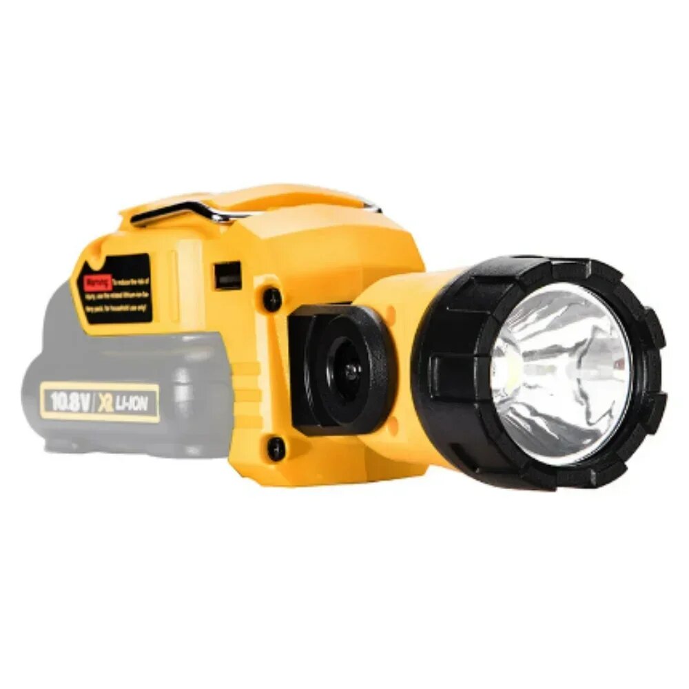 Фонарь Dewalt 10.8-12В с USB зарядкой