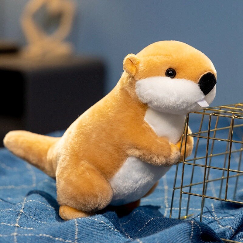 Горячая распродажа: милый реалистичный плюшевый игрушечный суслик с большими зубами, мягкая игрушка для детей, подарок для активности