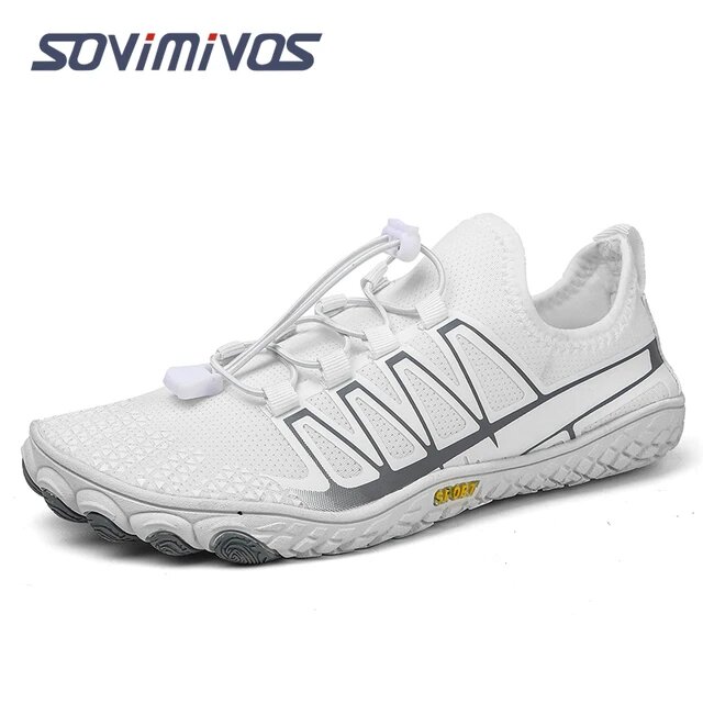 Пляжные акватуфли для мужчин и мальчиков, быстросохнущие женские дышащие спортивные кроссовки, обувь для плавания, пешего туризма, тренажерного зала