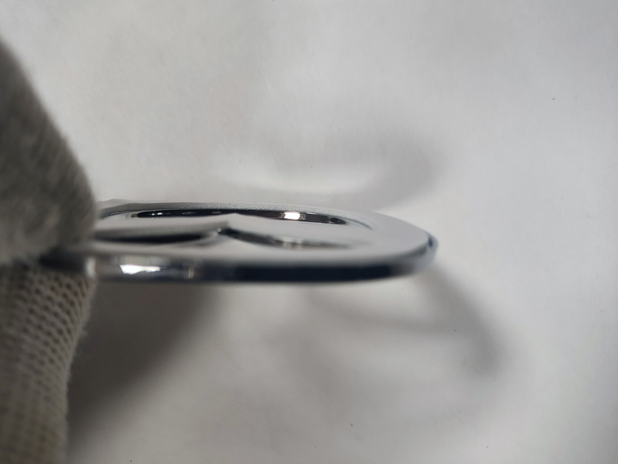 Эмблема Mazda 6, самоклеящаяся, металл, хромированная, 60х48 мм