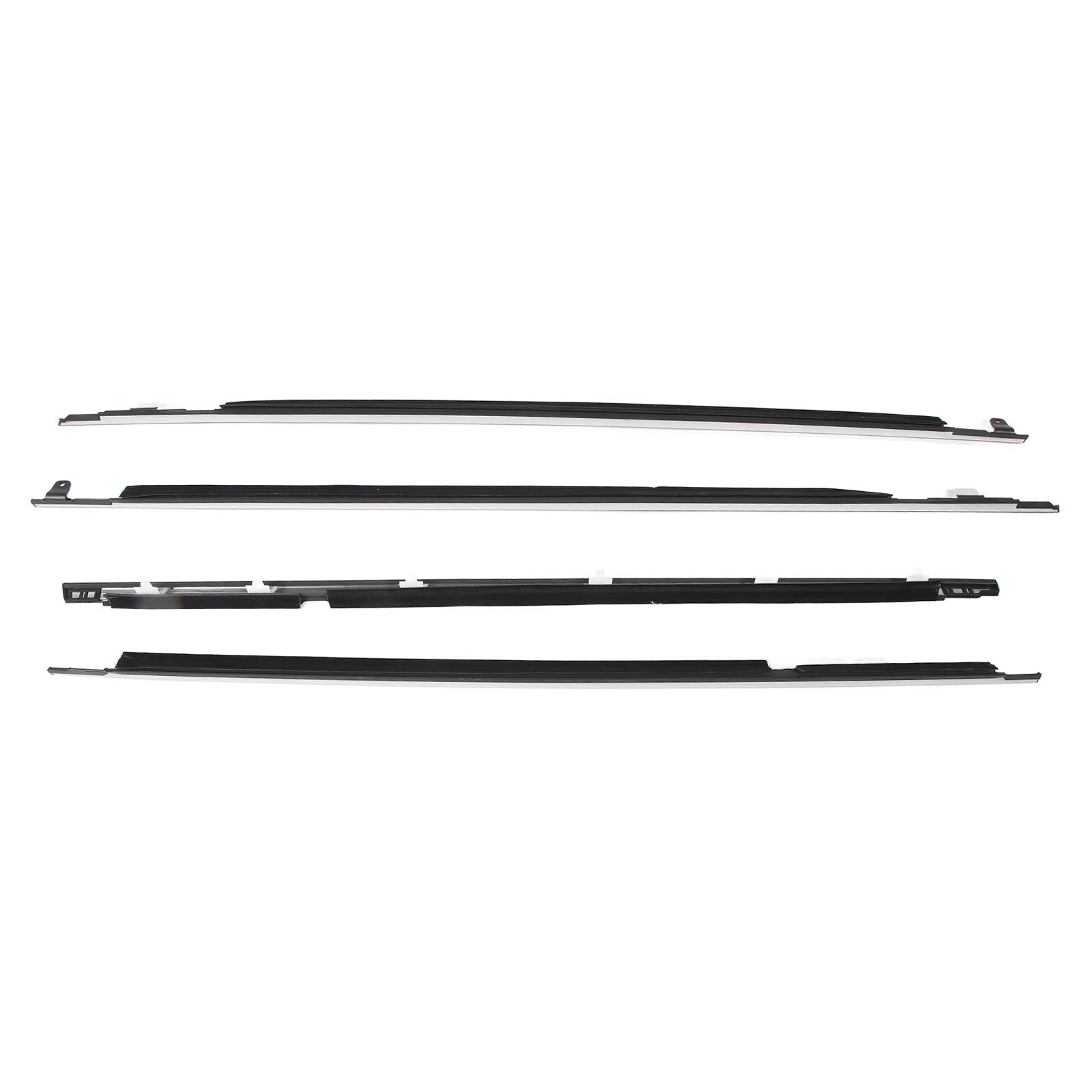 4Pcs Полоса уплотнения для окон автомобиля, замена для Toyota Land Cruiser 1991-1998, LX450 1996-1998