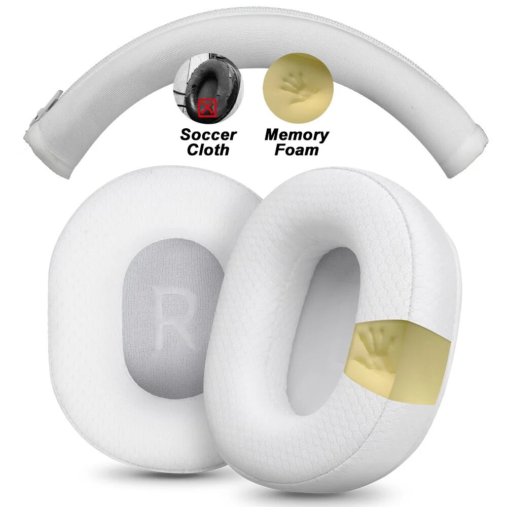 Амбушюры для наушников REDRAGON H510 710 ZEUS-X RGB OME OH MY EAR C(PRO)White Combo