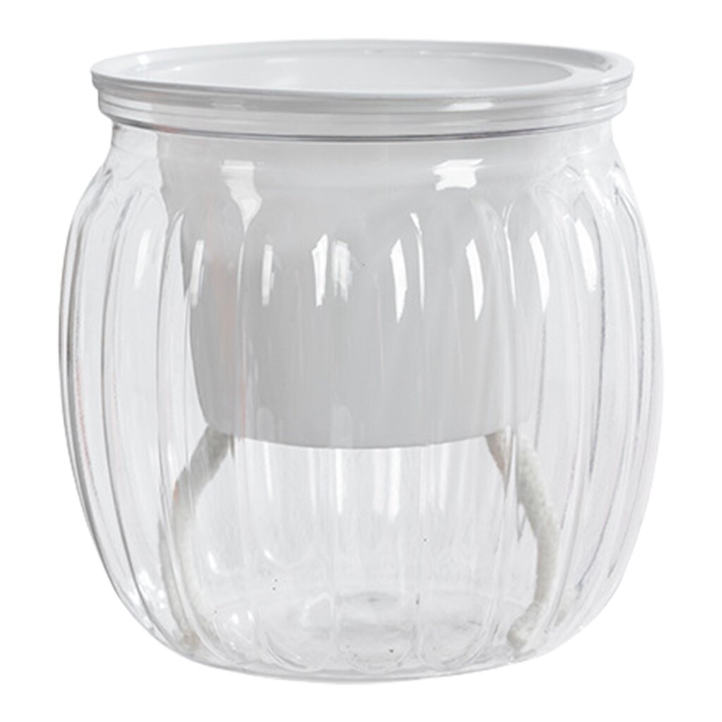 Прозрачный цветочный горшок в форме тыквы-маленький горшок из тыквы прозрачного цвета