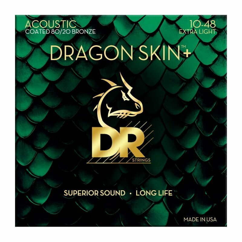 DR Strings 10-48 Dragon Skin+ DA8-10