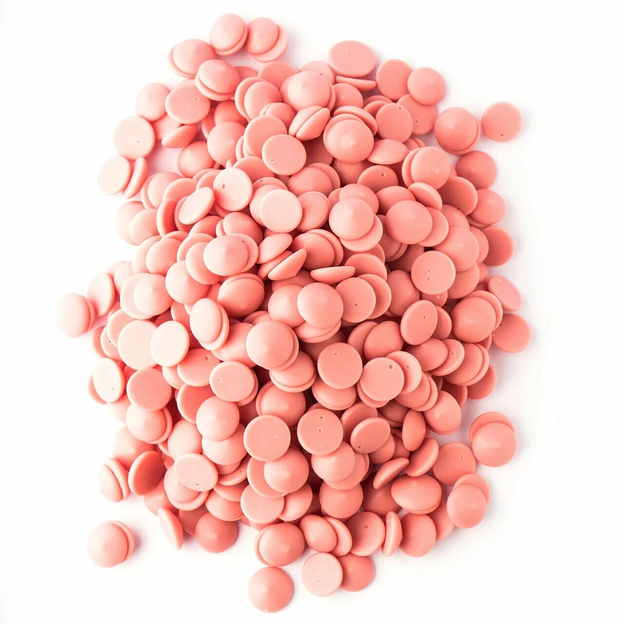 Шоколад Callebaut (STRAWBERRY-RTU70) розовый со вкусом клубники расфасованный, 250 г