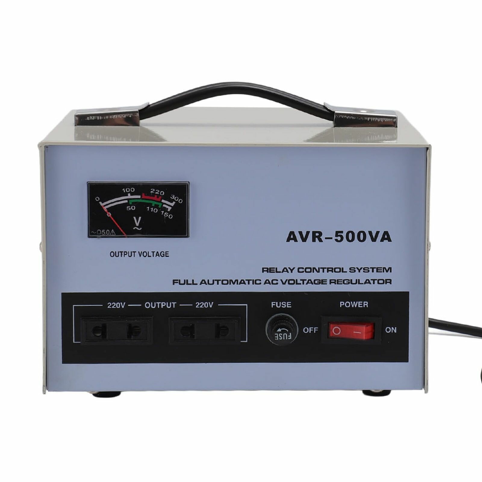 Стабилизатор напряжения 500W 1 вход 1 выход однофазный автоматический стабилизатор напряжения