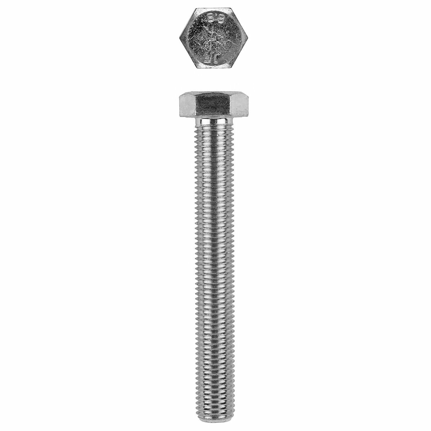 Болт с шестигранной головкой M10x25 мм. HILTI DIN 933 8.8 (50шт)