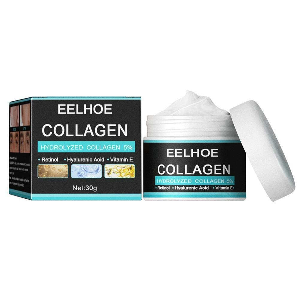 Крем мужской для лица против морщин с коллагеном и витамином Е