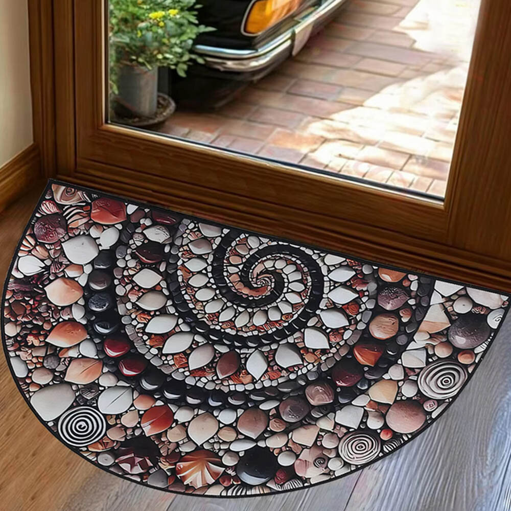 Коврик придверный Галька