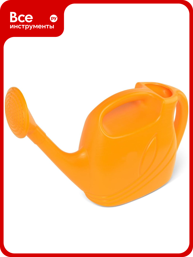 Садовая лейка Martika Просперо из прочного полиэтилена со съемным распылителем для удобного полива садовых растений