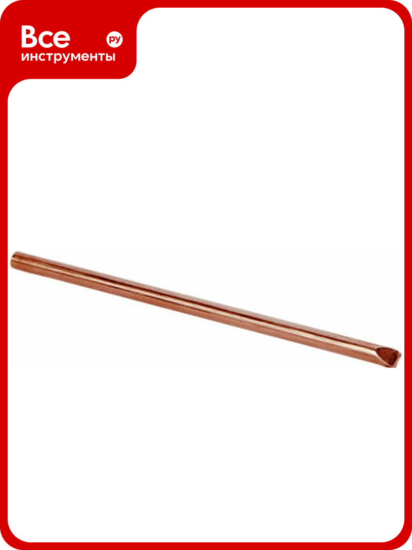 Жало, 6, для паяльника 6 мм Connector ZP-6MMB, меди и имеет, пайки различных элементов с