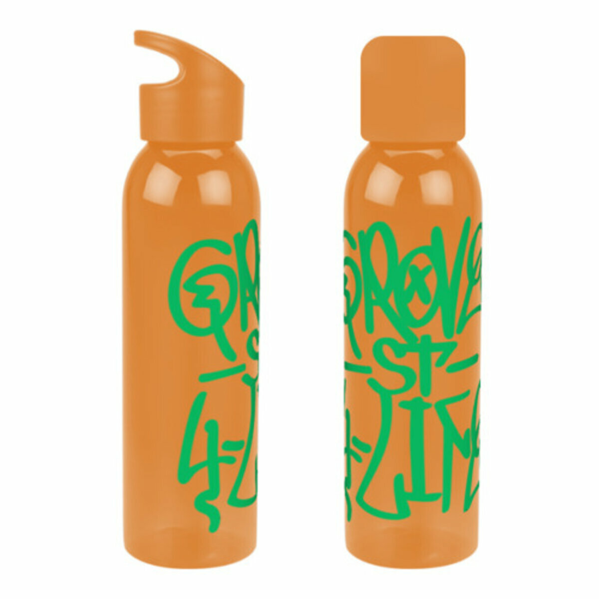 Бутылка для воды «грув стрит» (оранжевый)