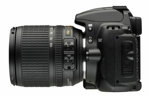 Зеркальный фотоаппарат Nikon D3200 Kit AF-S DX NIKKOR 18-105mm f/3.5-5.6G ED VR, черный