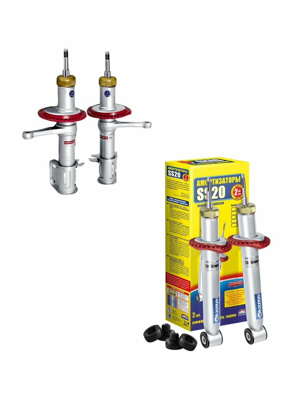 Комплект стоек ss20 ваз 2112 "стандарт"- Артикул: BND-235778-926-2112 - Производитель: Россия