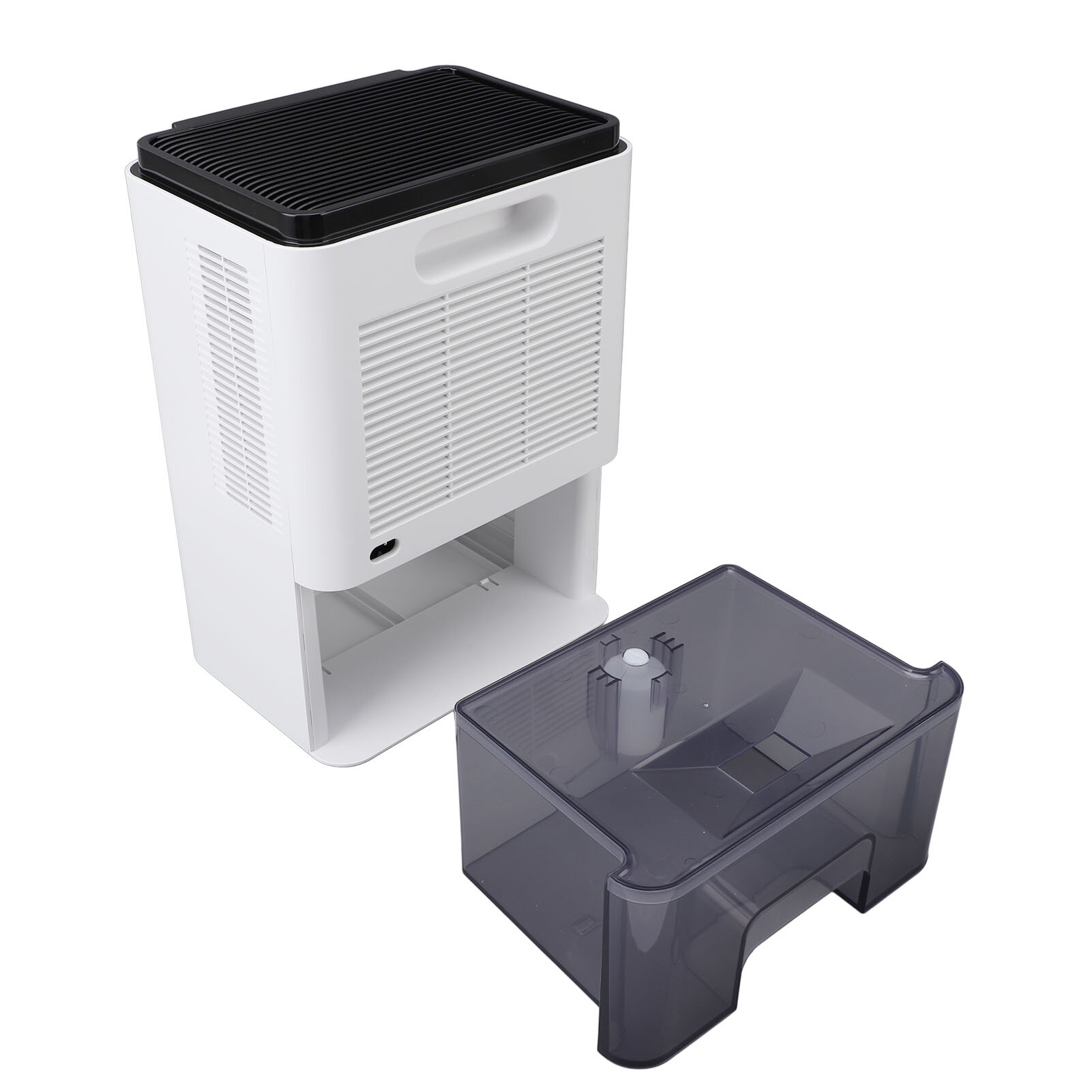 Домашний осушитель воздуха Мощный двигатель Эффективное осушение Бак 2000 мл Тихий портативный небольшой осушитель воздуха для спальни ванной комнаты 40 Вт