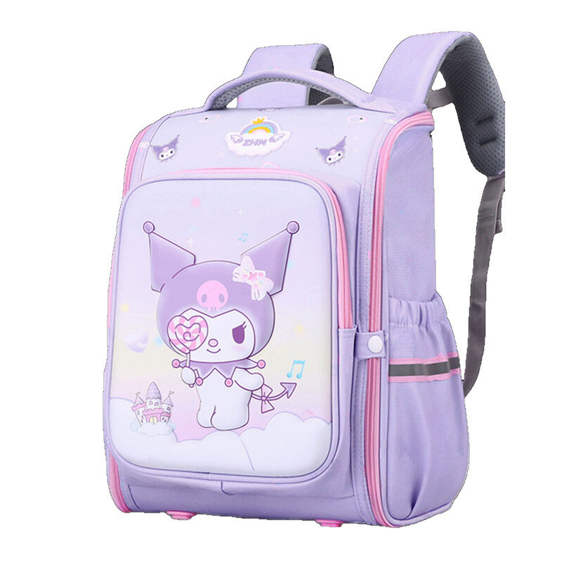 Детская школьная сумка для учащихся начальной школы Девочки и мальчики От 6 до 12 лет Освобождение от бремени Защита позвоночника Мультфильм Класс 1-3-6