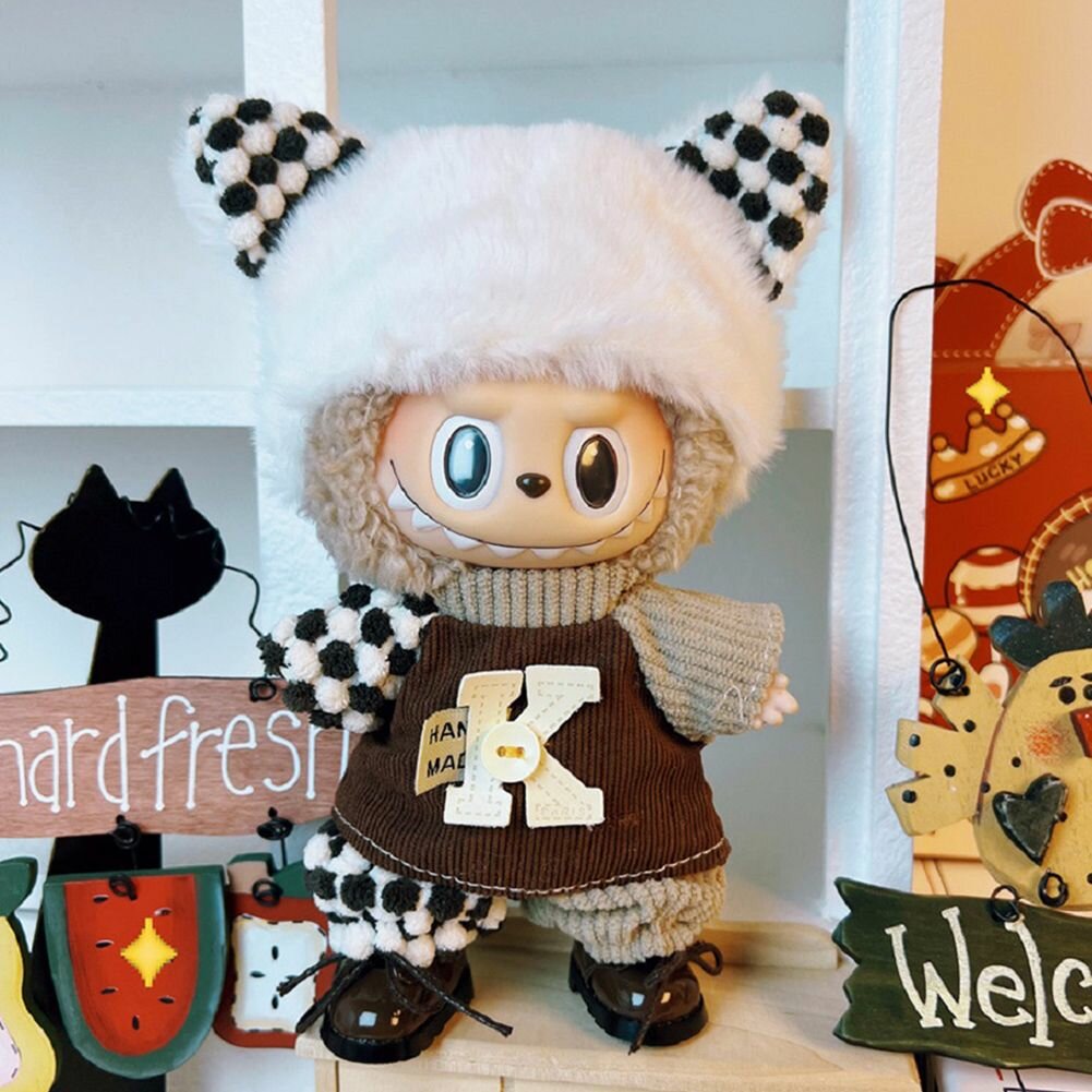 Одежда для лабубу, поколение лабубу и серия второго поколения универсальные (без кукол)