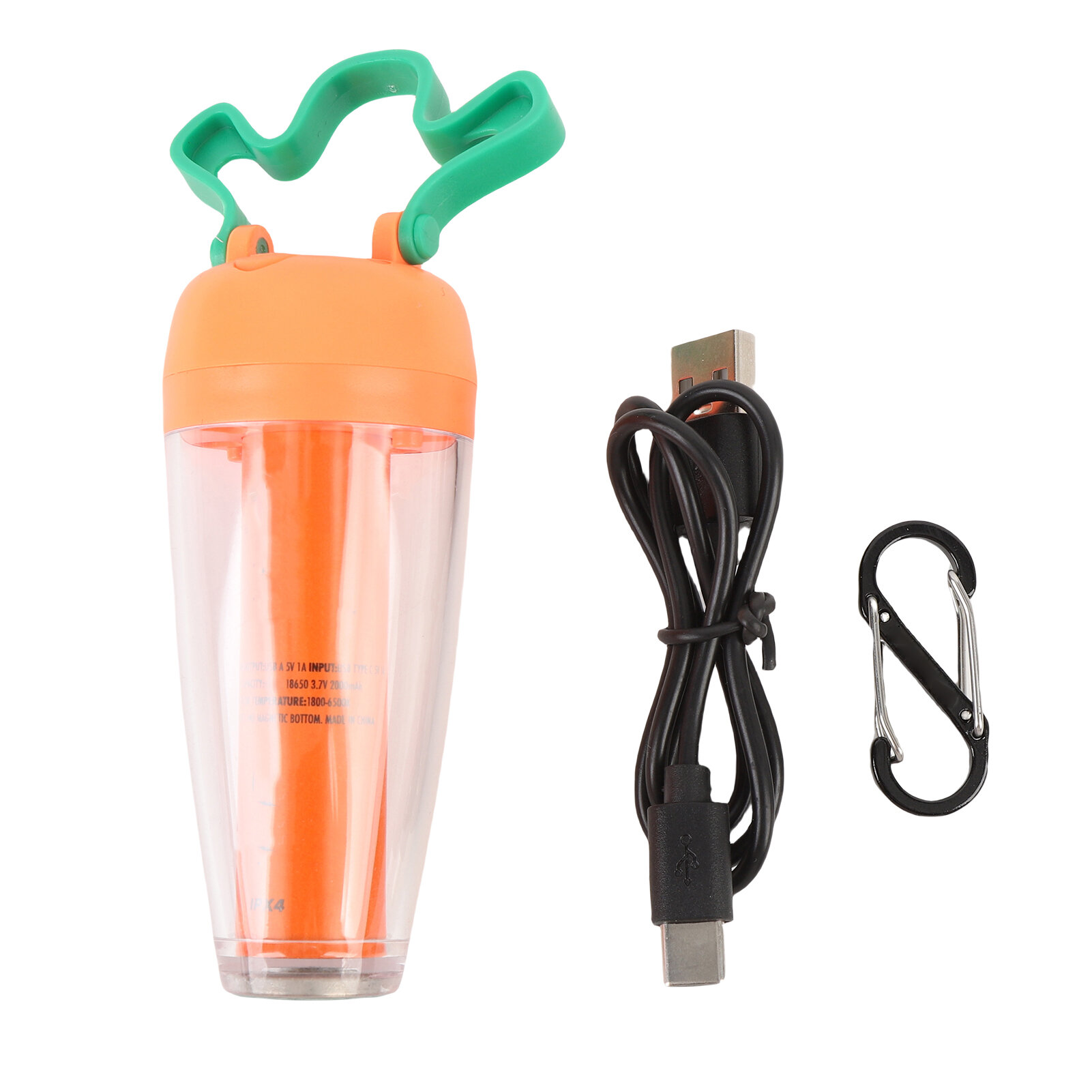 Портативный кемпинговый фонарь, подвесная лампа для палатки с 4 режимами освещения, аккумулятор 2000 мАч, для походов, рыбалки, аварийного отключения электроэнергии.