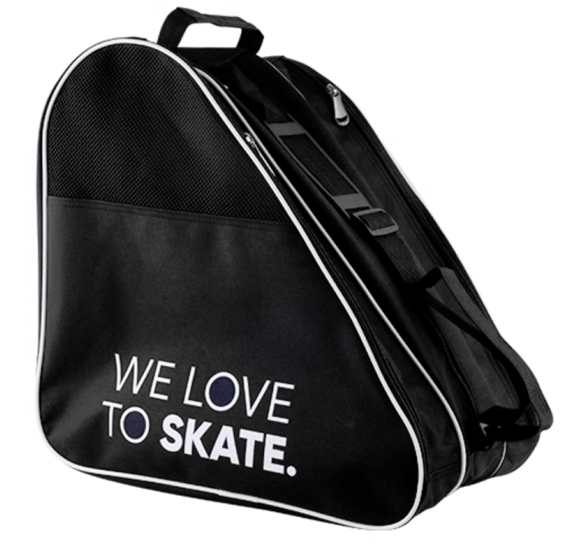Сумка роликовых и ледовых коньков Powerslide "Triple Skate Bag" - Black/White