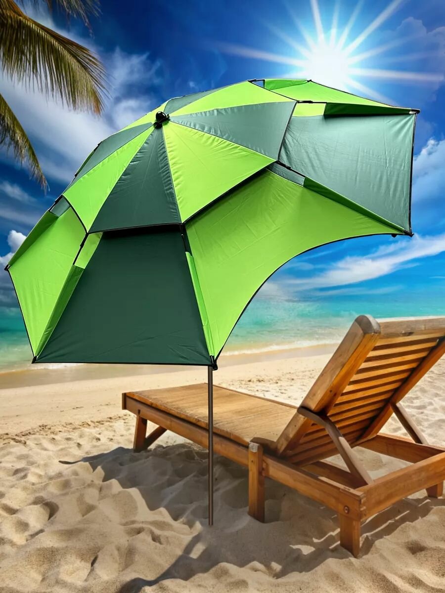 Рыболовный зонт большой открытый зонт от солнца, зонт-стойло, рыболовное снаряжение, солнцезащитный крем, складной-XMawjsh