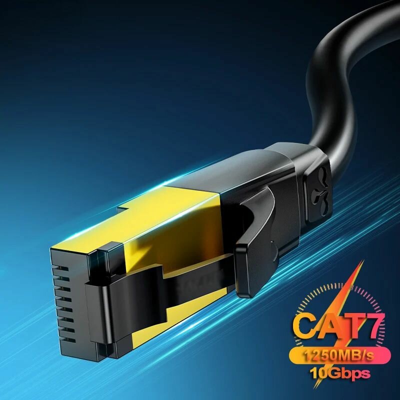 Кабель Ethernet Cat7, сетевой кабель UTP CAT 7 RJ45, сетевой кабель RJ45 10 Гбит/с, патч-корд для модема, кабель маршрутизатора