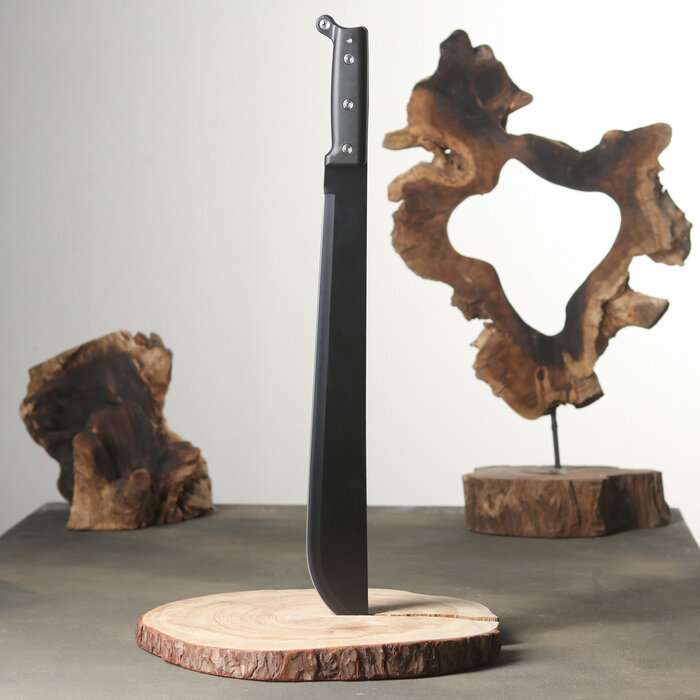 Нож-мачете «Топь», 53.5 см, клинок 415 мм/2.8 мм, черный