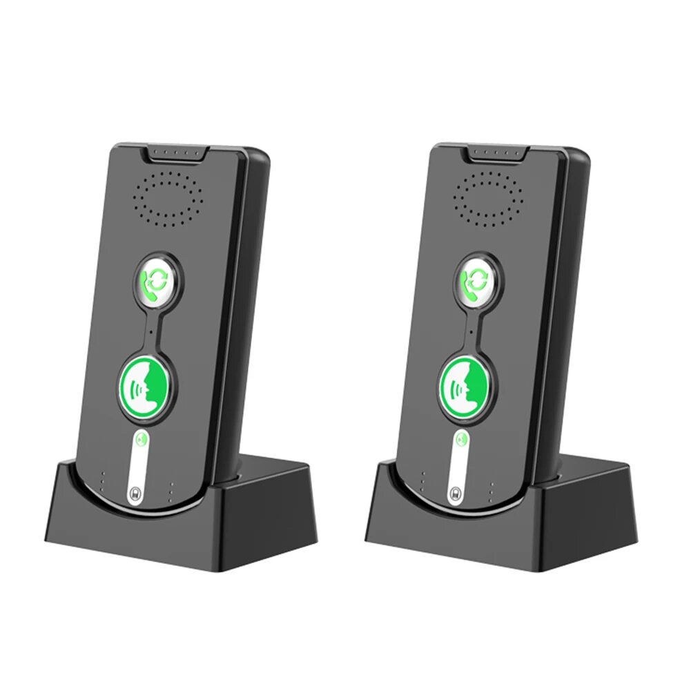 Беспроводной двухсторонний домофон Black