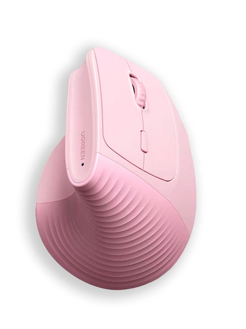 Беспроводная вертикальная мышь UGREEN M571P (65666) розовая