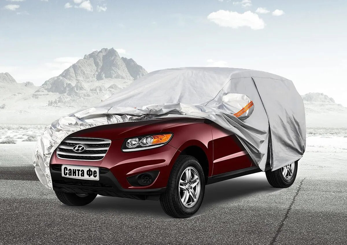 XICB00M Чехол на автомобиль Henday Santa Fe, Мембранные материалы, Ткань, 1 шт.