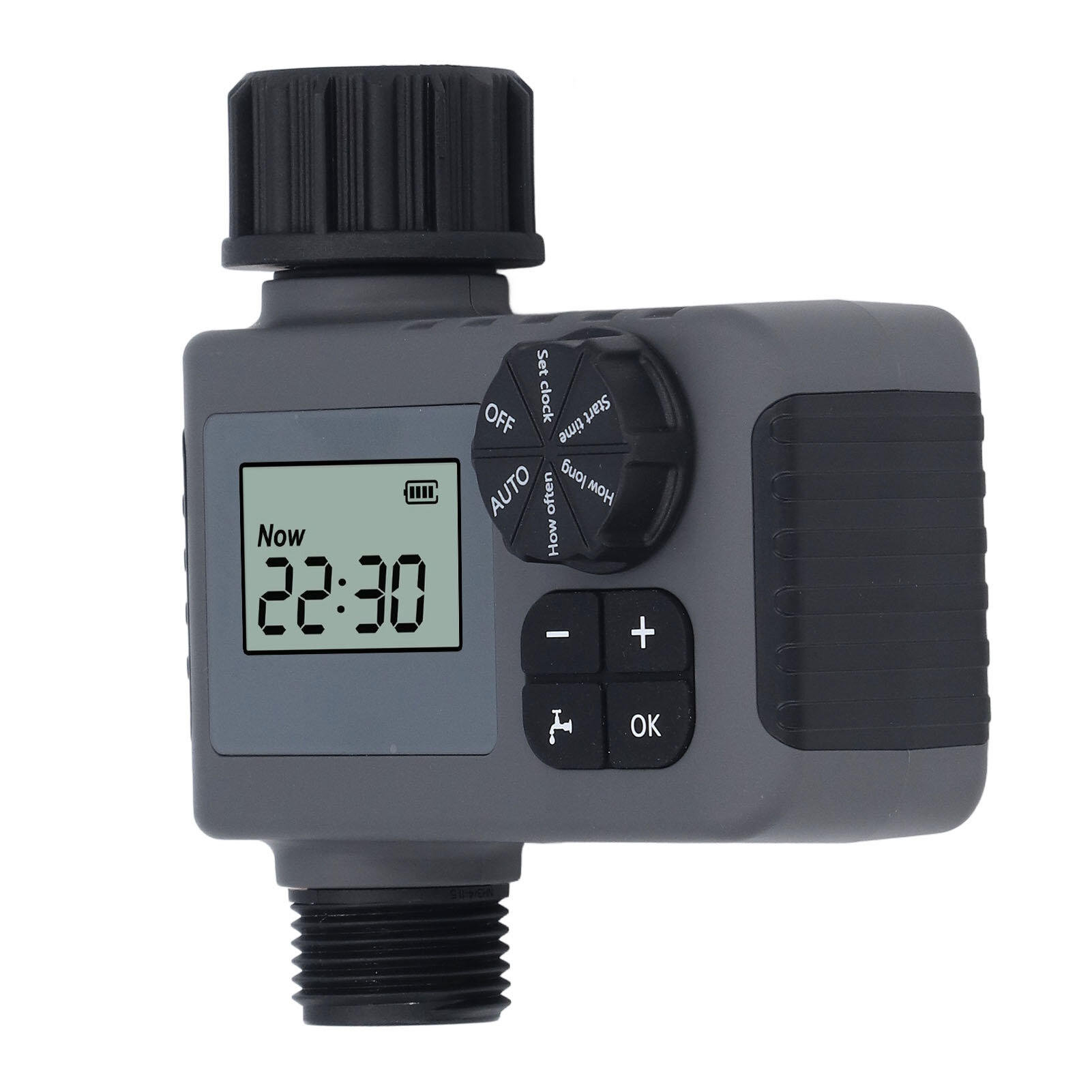 NH3/4in Таймер для разбрызгивателя Автоматический Простой в эксплуатации Энергосберегающий Точный IP55 Водонепроницаемый Таймер для Полива Газона, Бассейна