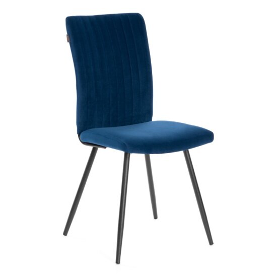Комплект стульев 2 шт Tetchair . Monte Carlo TREND, велюр, Blue (синий), 49х51х93 см