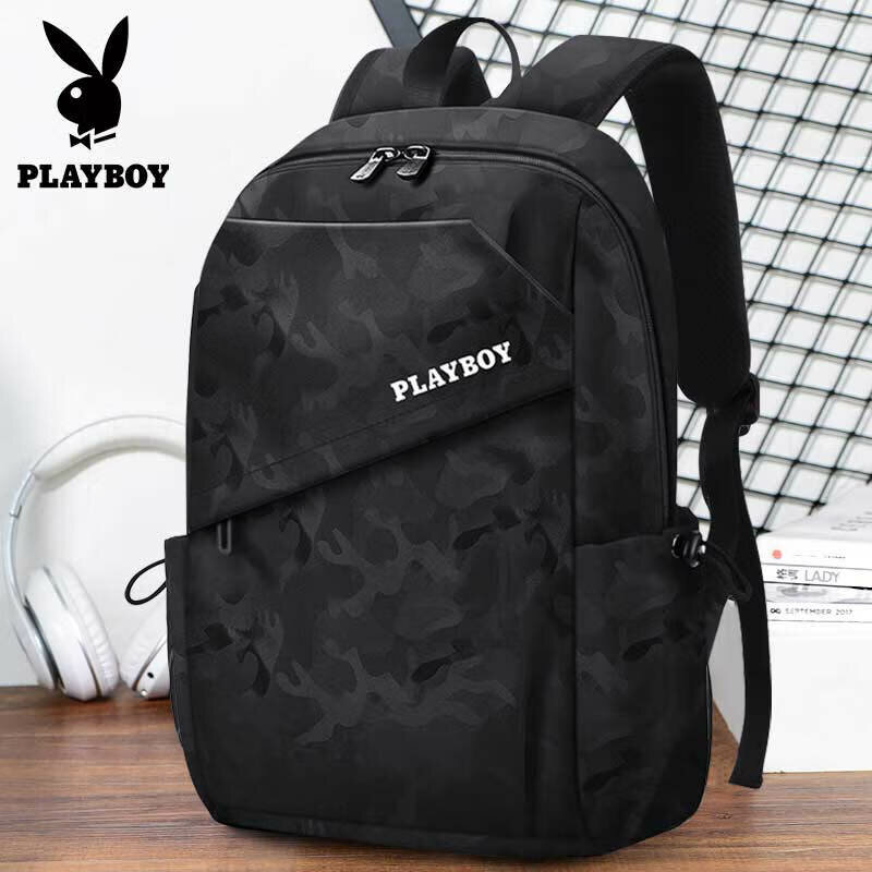 Рюкзак PLAYBOY, Backpack for Men Travel Backpack Laptop Bag High School And, для путешествий, школьный, для мужчин
