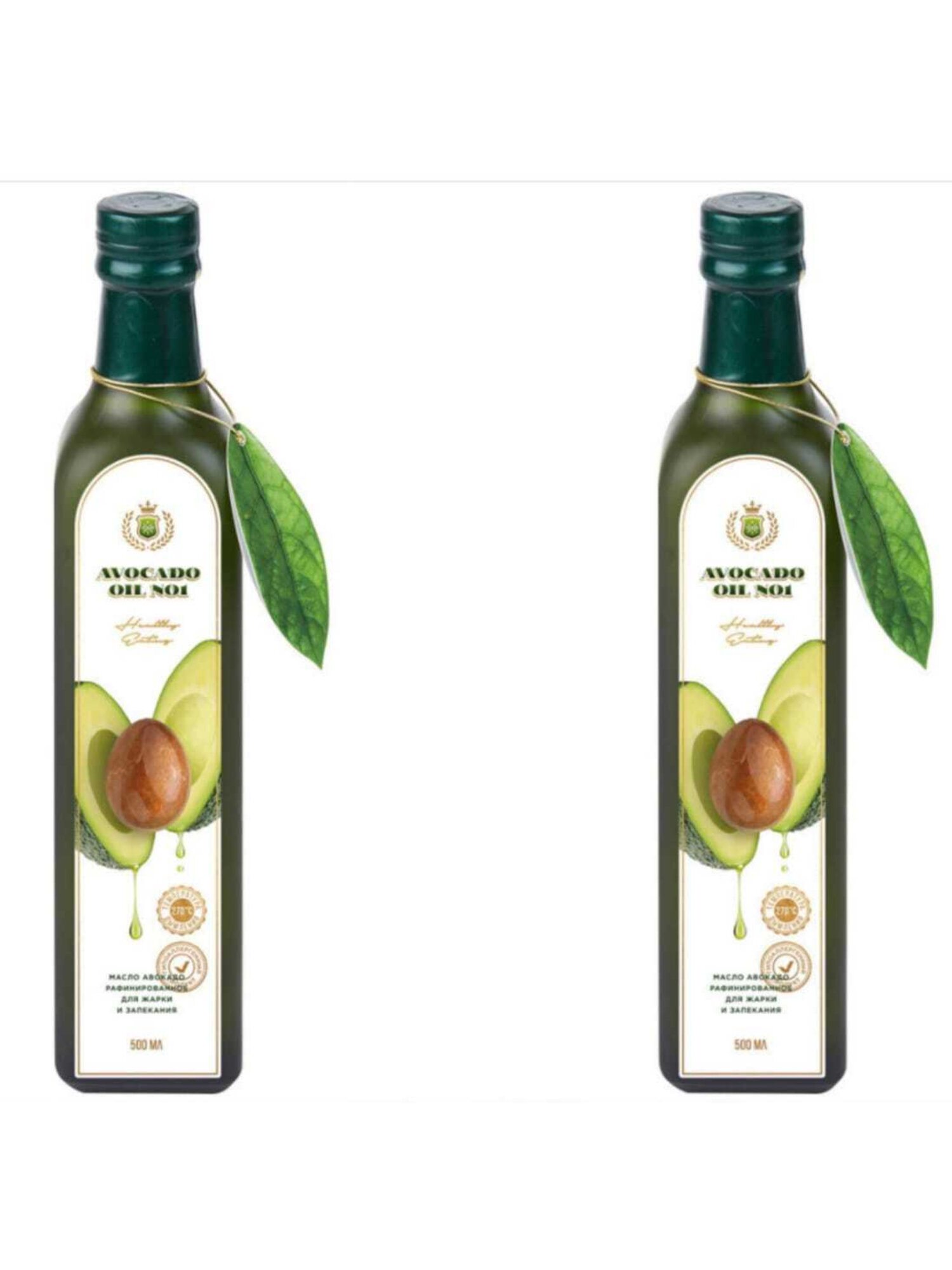Avocado oil №1 Масло авокадо рафинированное 500 мл 2 шт