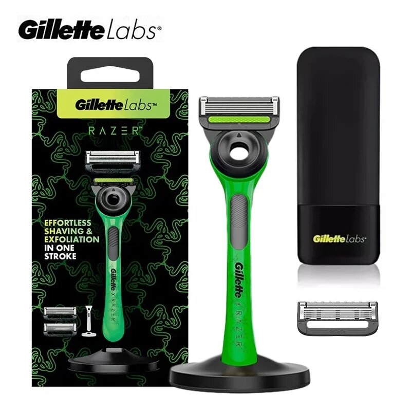 Бритва Gillette Labs Lakers Aurora Flexdisc, 2 шт, фиолетовая с коробкой