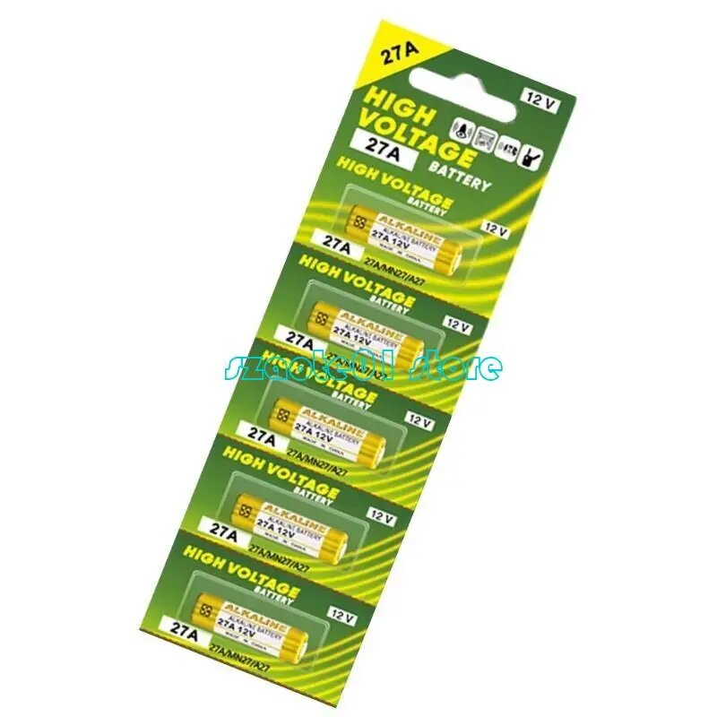 N84A 5pc 27a 12 В щелочные батареи, обеспечивая стабильную электронику для бытовой электроники