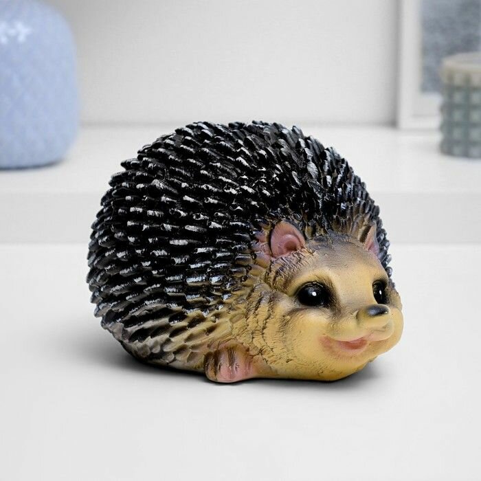 Копилка Хорошие сувениры ёжик веселый, гипсовая, 21х16х12 см