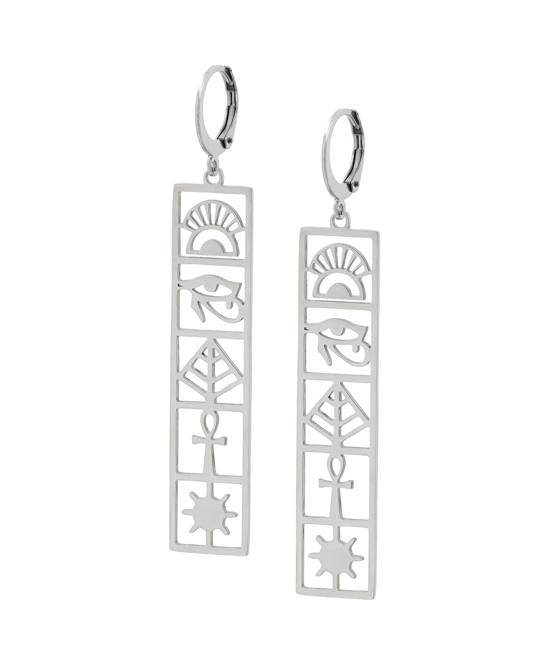 Серьги с подвесками, конго