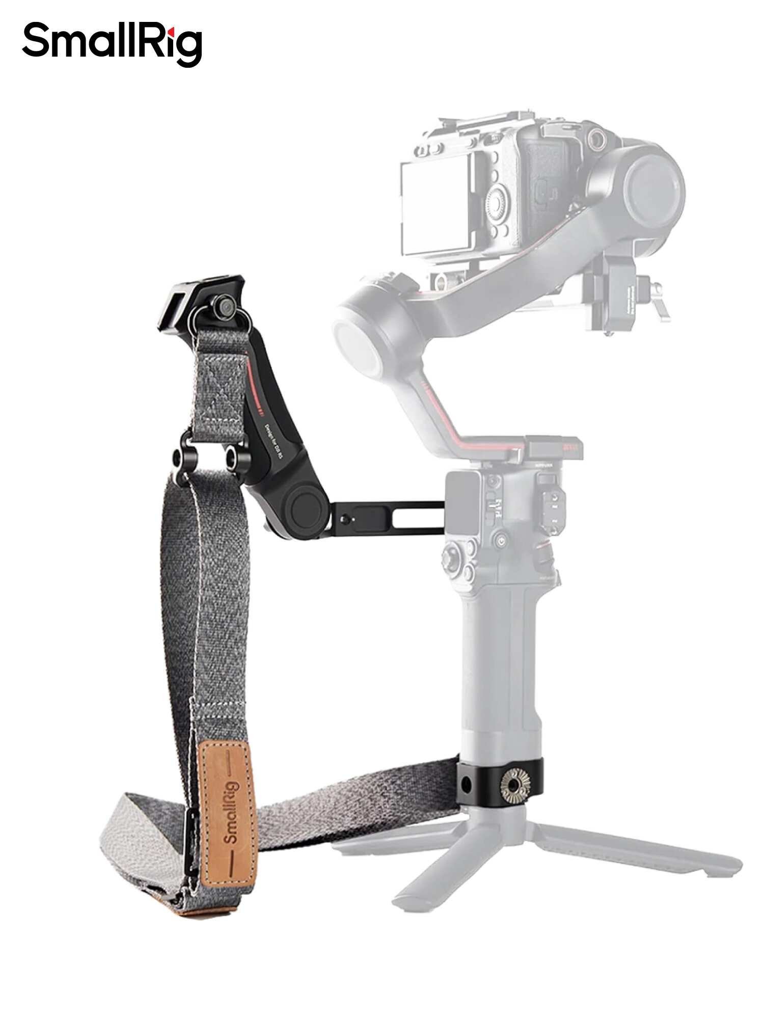 Плечевой ремень с рукояткой SmallRig 4383 Weight-Reducing Sling Handgrip для DJI RS3/RS3Pro/RS2