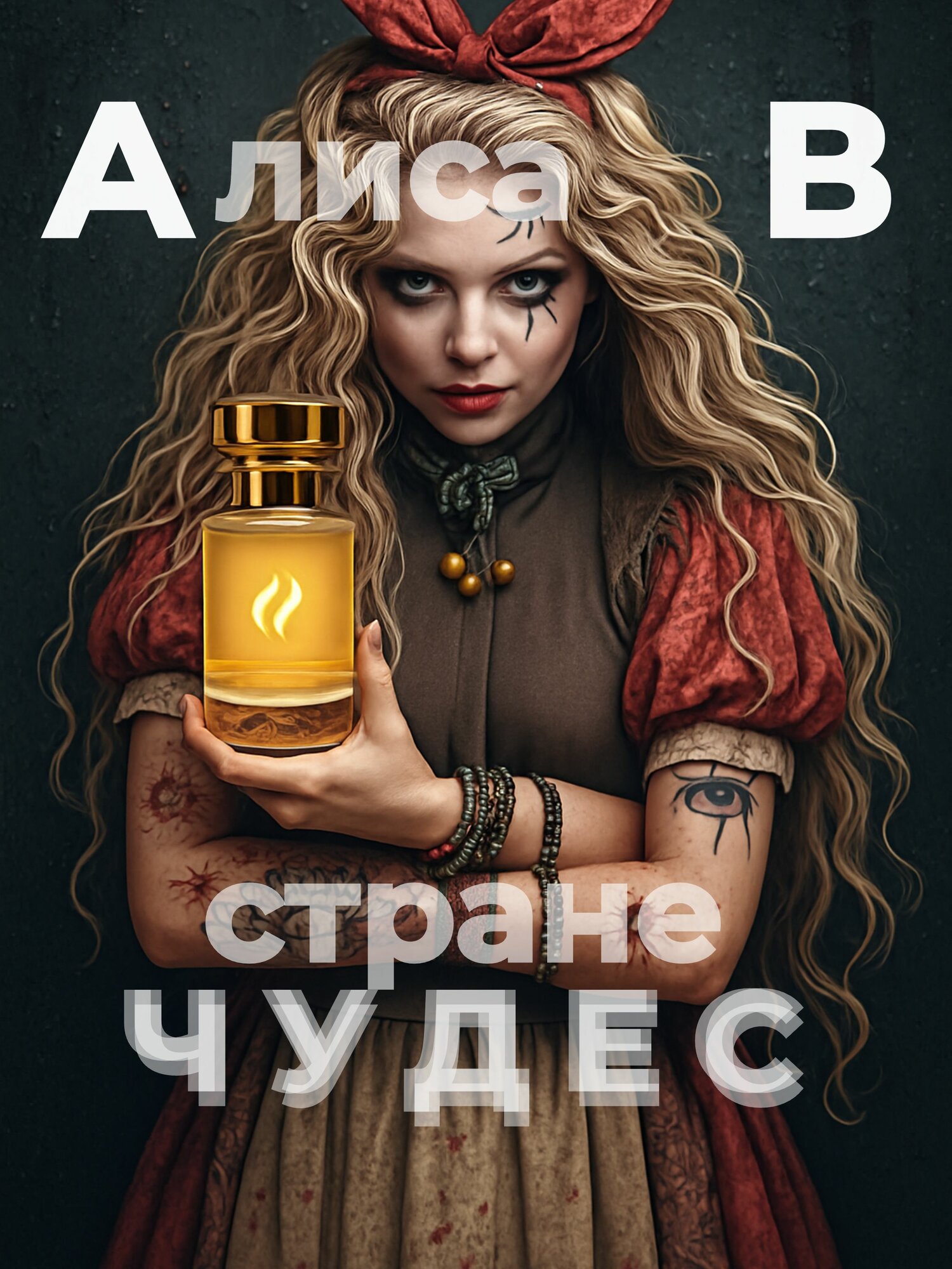 AromaKo Арт парфюм, унисекс, "Алиса в стране Чудес", 30 мл, шафран