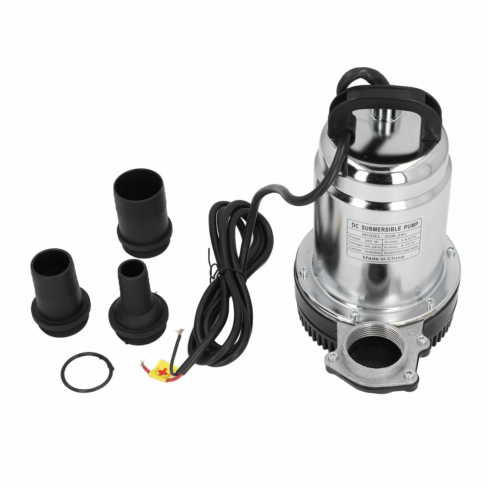 Солнечный насос 24В 260Вт для глубоких скважин 1-2 дюйма