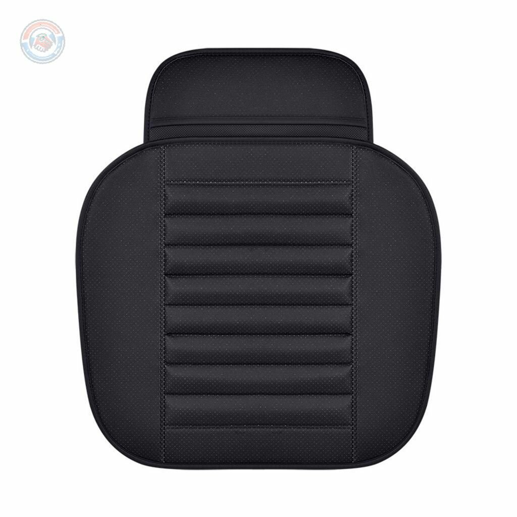 Автомобильная подушка Pole-Pole черная полусумка чехол для сиденья водителя из искусственной кожи с перфорацией защита от грязи и износа стильный аксессуар для салона