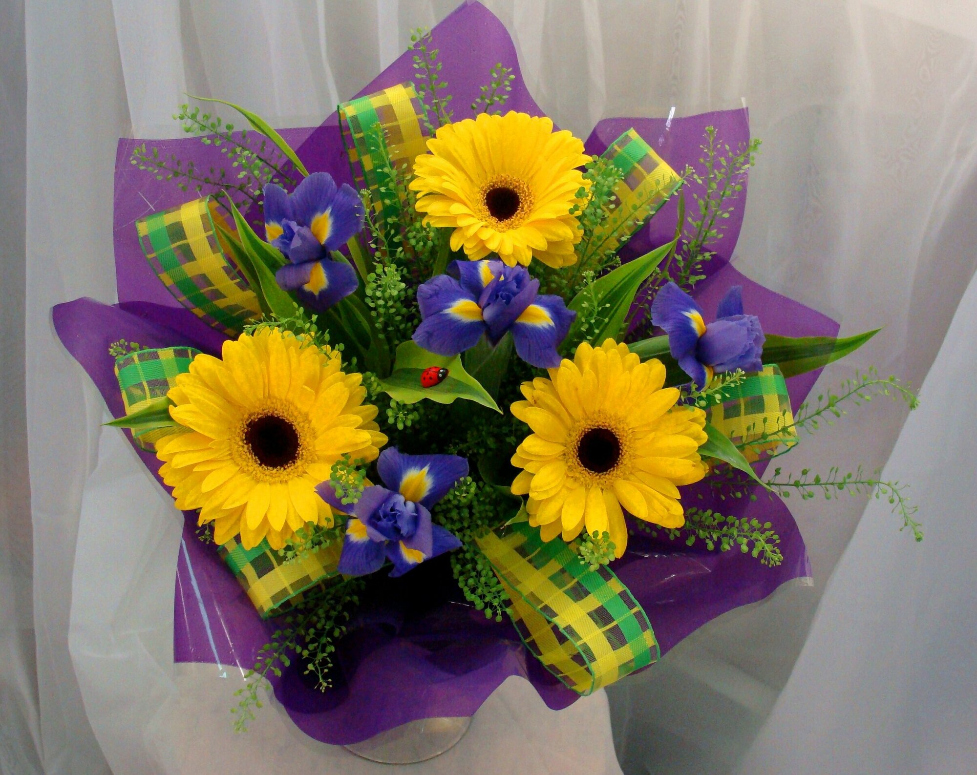 Букет цветов "Первое сентября"