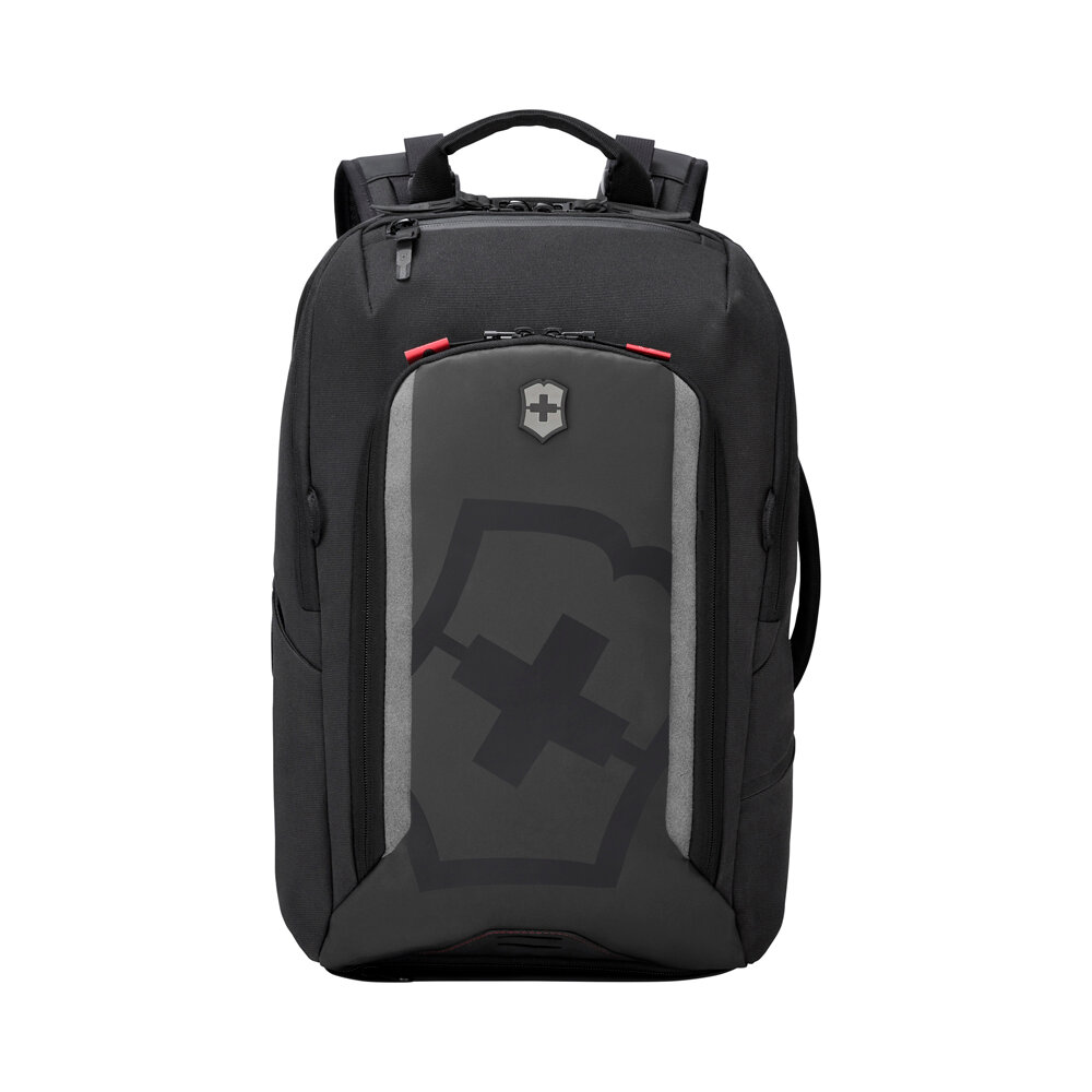 Рюкзак VICTORINOX Touring 2.0, черный, износоустойчивый полиэстер 600D, 31x19x45 см, 21 л, 612118