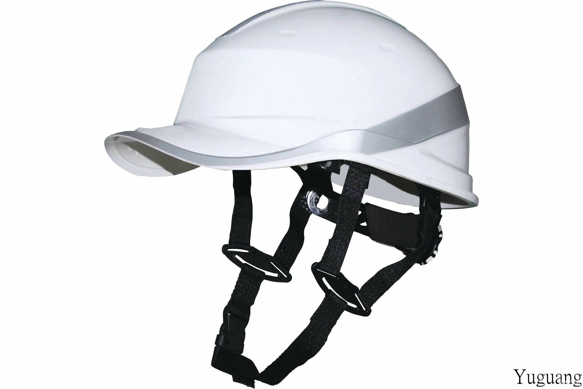 Каскетка защитная "gtxhfxdfhxfgfx", термопластик АБС, козырёк, белая