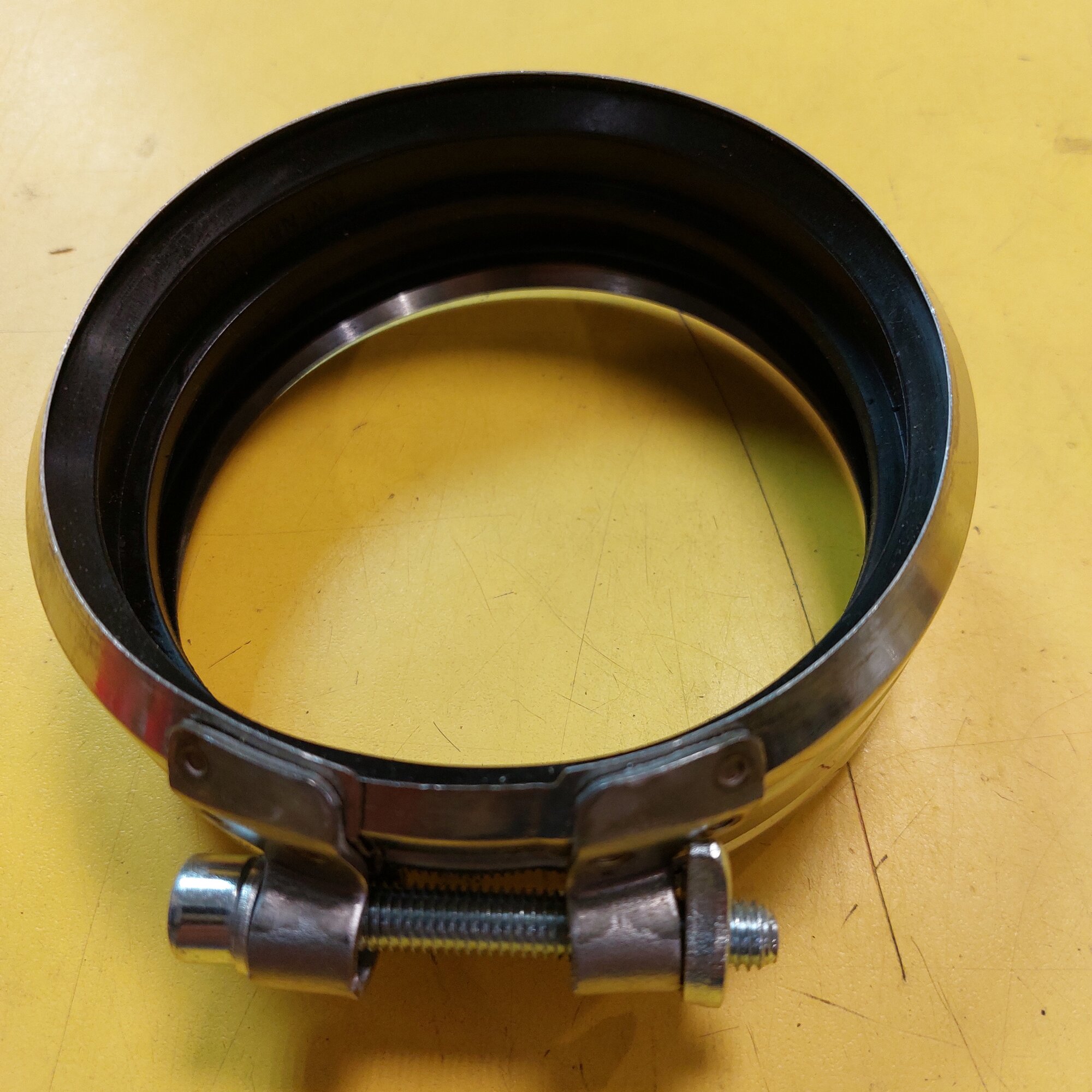 Хомут сталь S RAPID DN100 (EN877)